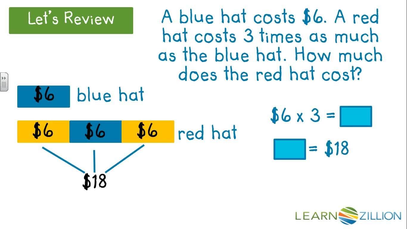 Solving Multiplicative Comparison Word Problems using Multiplication ...