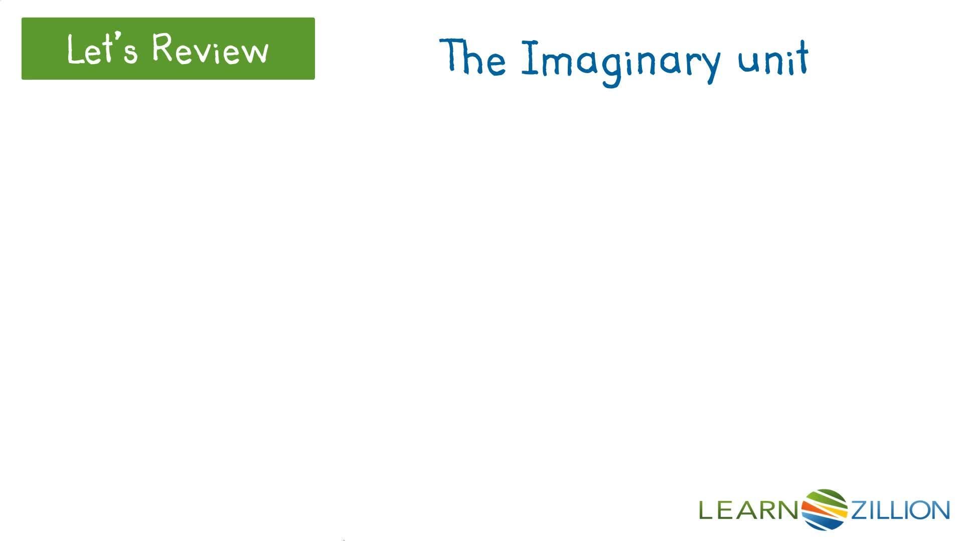 Simplifying Radicals with Imaginary Numbers - Kidzovo
