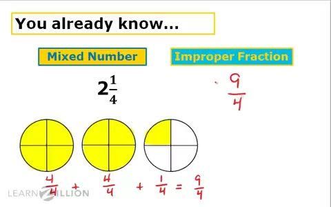 Finding the Reciprocal of Mixed Numbers by Renaming as Improper ...