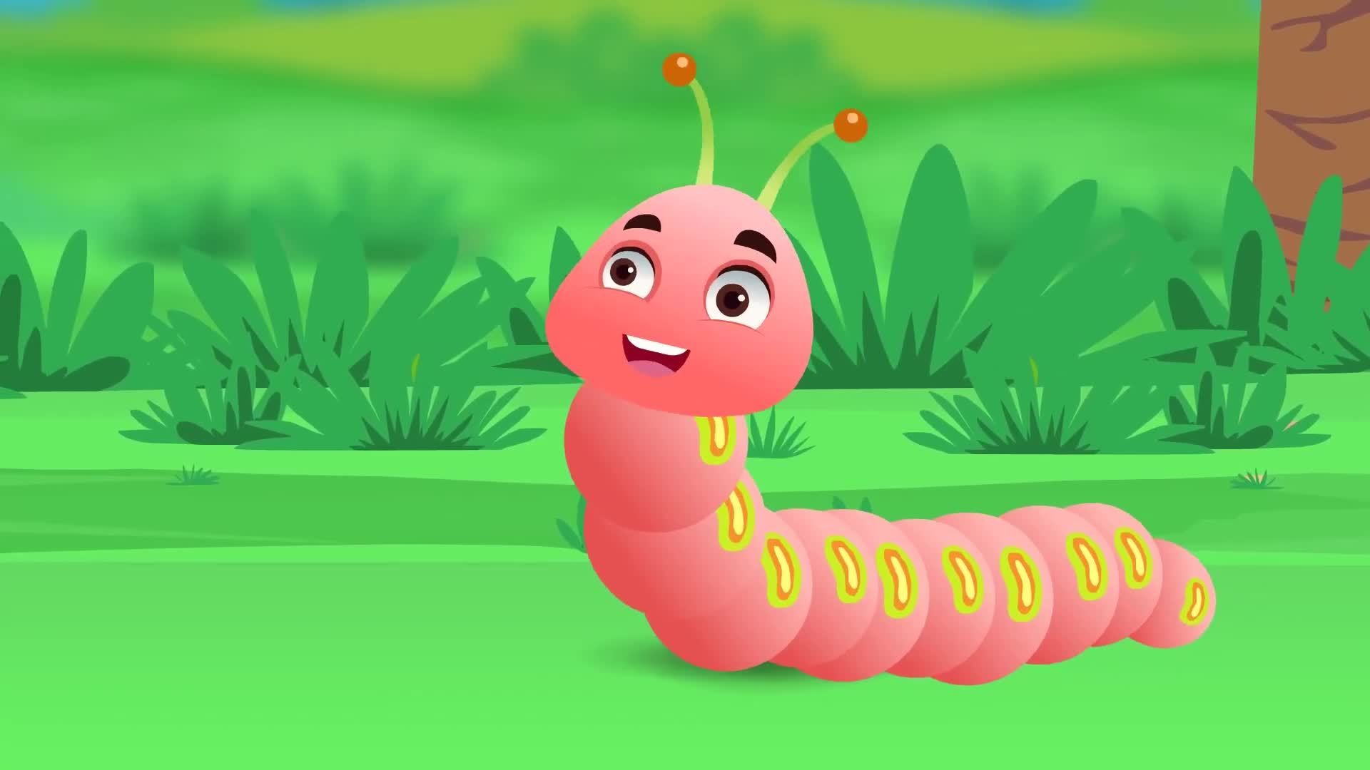 Herman the Worm! Best Camp Song and Nursery Rhyme Song for Kids! - Kidzovo