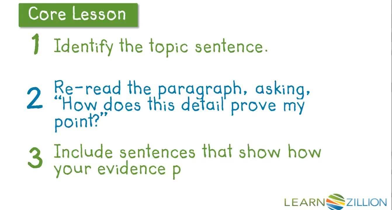 How to Make Sure Your Evidence Proves Your Point in Writing - Kidzovo