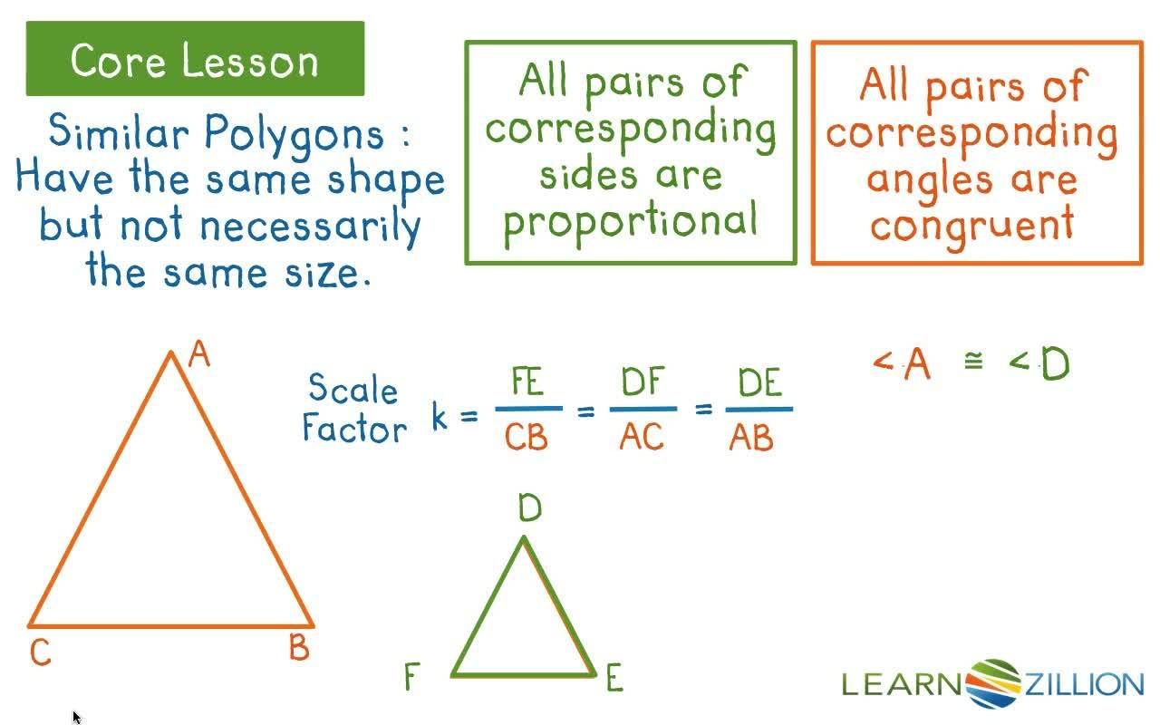 Determining Similarity of Figures Using Transformations and Dilations ...