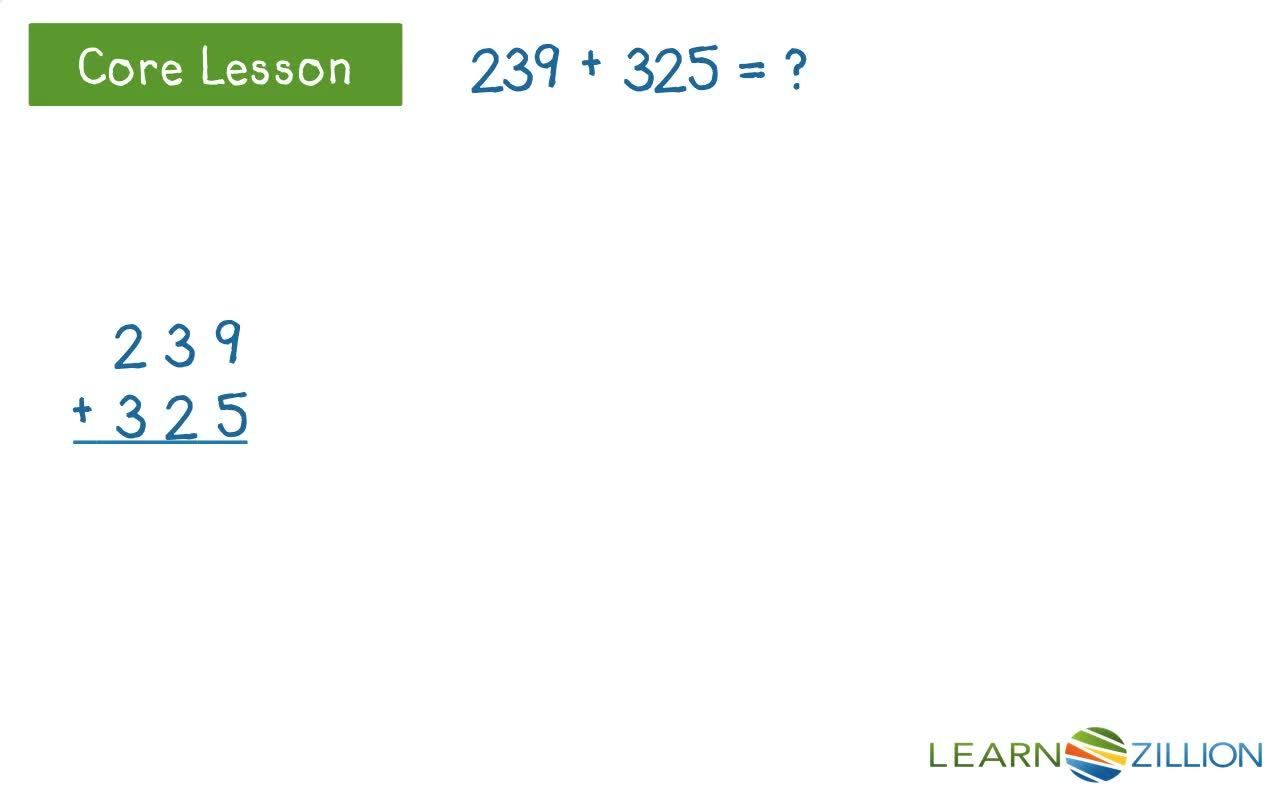 Regrouping and Composing Hundreds and Tens When Adding - Kidzovo
