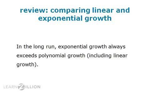 Comparing Linear and Exponential Growth Patterns for Long-Term Results ...