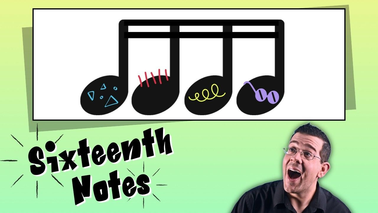 Reading Rhythms in Music: The Sixteenth Note Explained! - Kidzovo