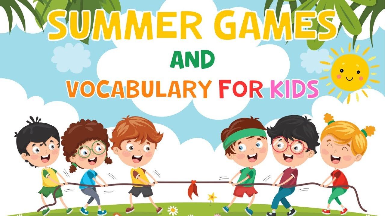 Summer Vocabulary And Games For Kids - Kidzovo