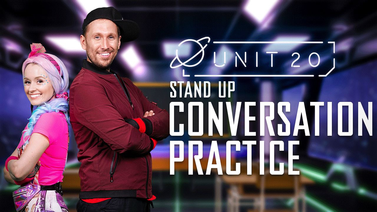 Stand up: Part 1 - Conversation Practice - Kidzovo